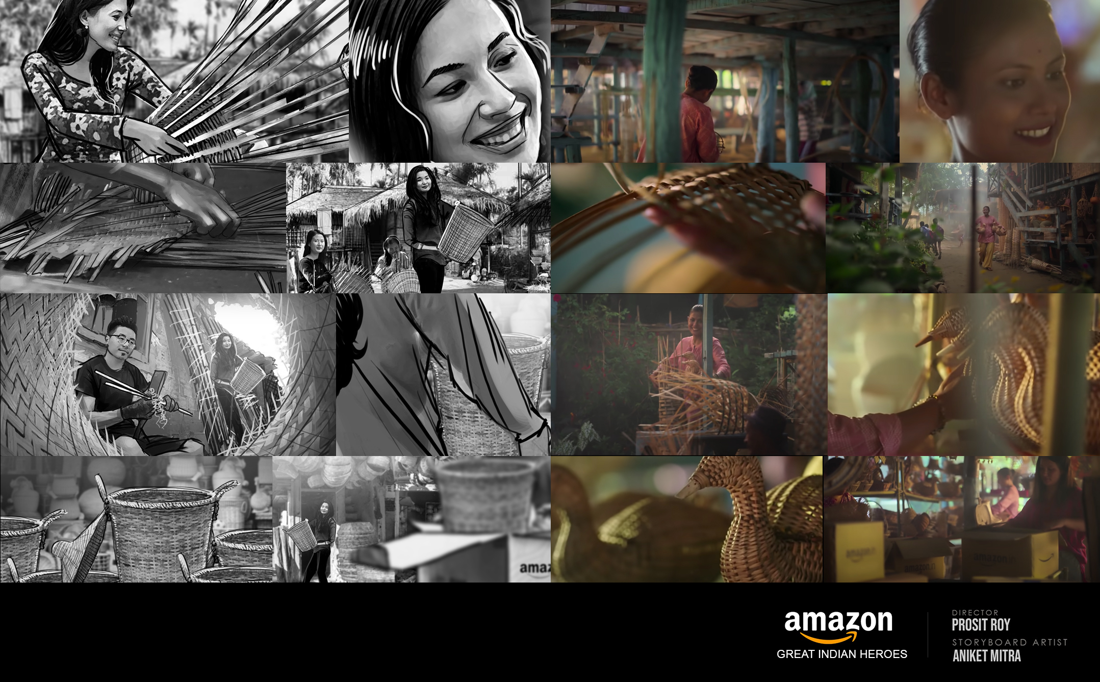STORYBOARD – AMAZON GREAT INDIAN HEROES – Aniket Mitra | Creative ...